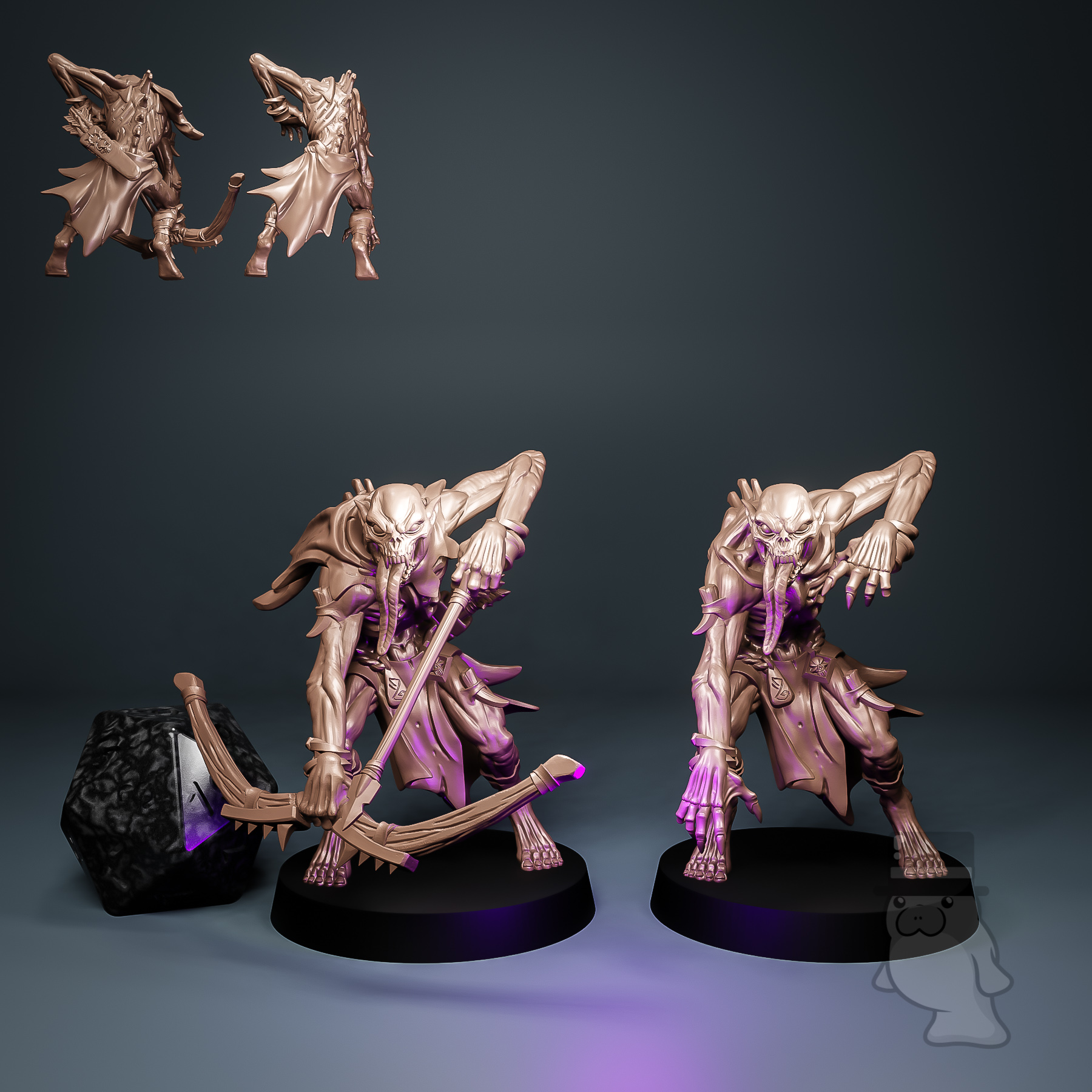Ghoul F Horrors Of Rodburg Barrows Artisan Guild Mini Manatee